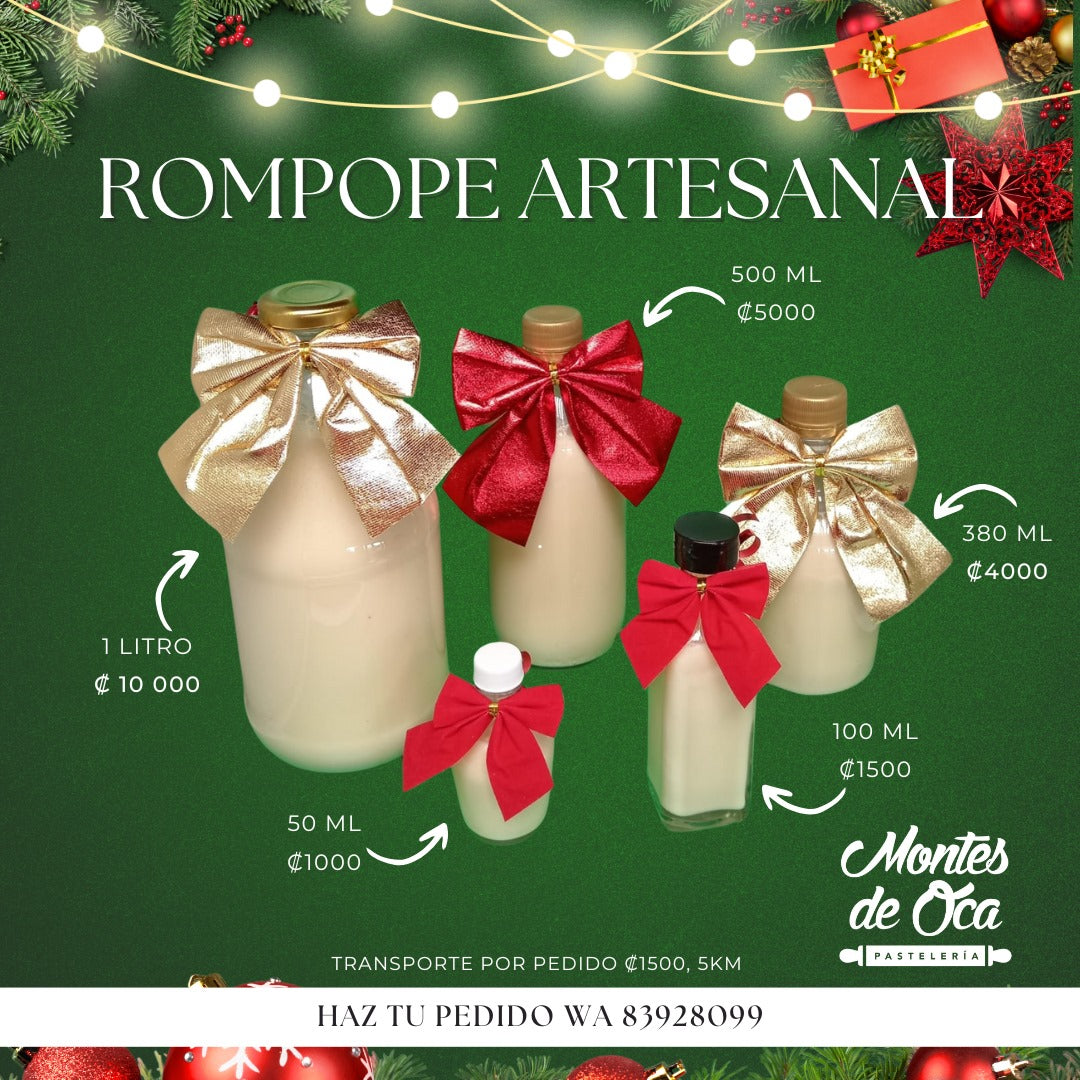 Rompope tradicional – PasteleriaMontesdeOca