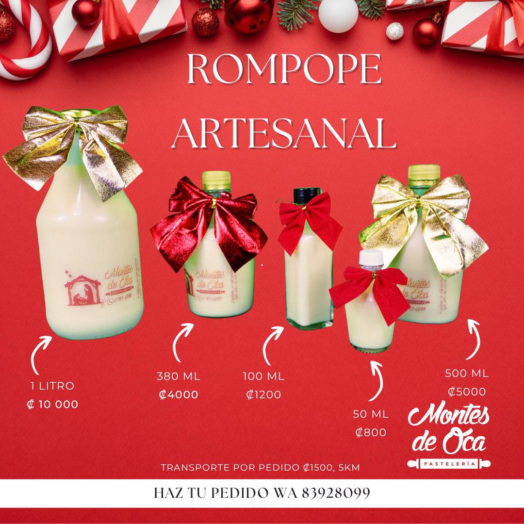Rompope tradicional – PasteleriaMontesdeOca